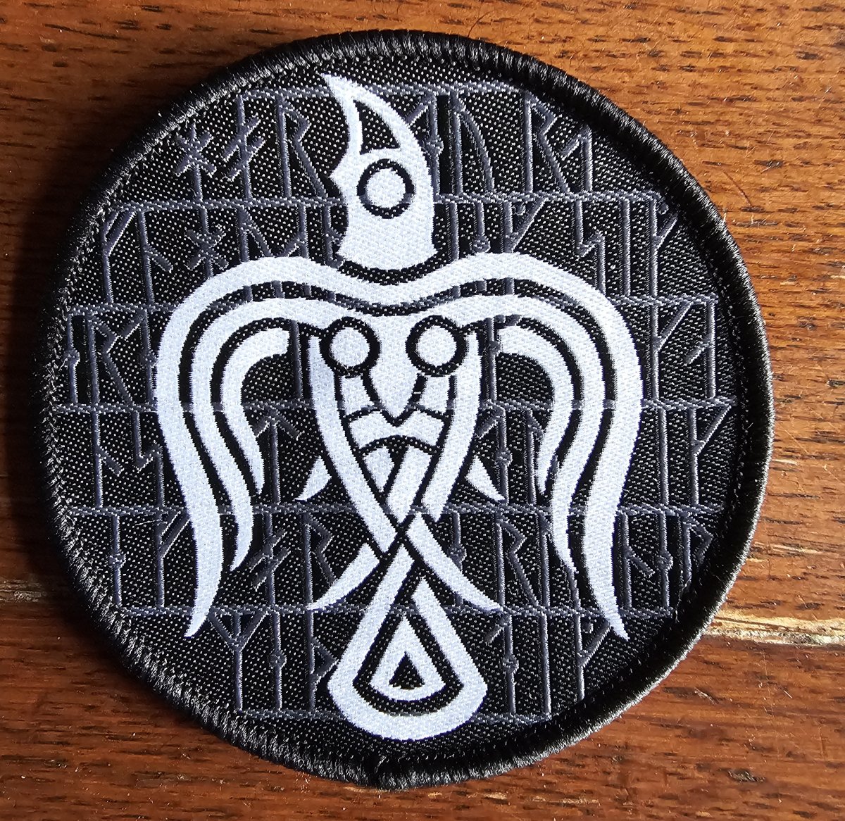 Raven Leads Runes - patch - Stickers & Patches - NORDIC ANIMISM